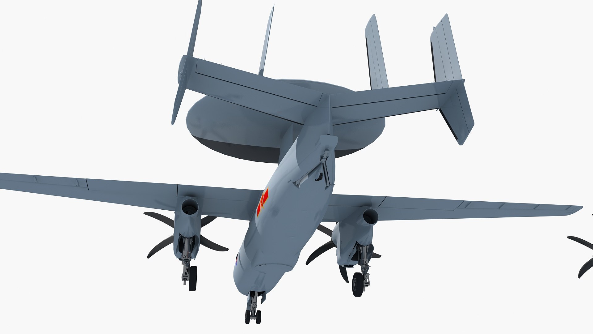3D Model Chinese Air Force KJ600 - TurboSquid 2182409