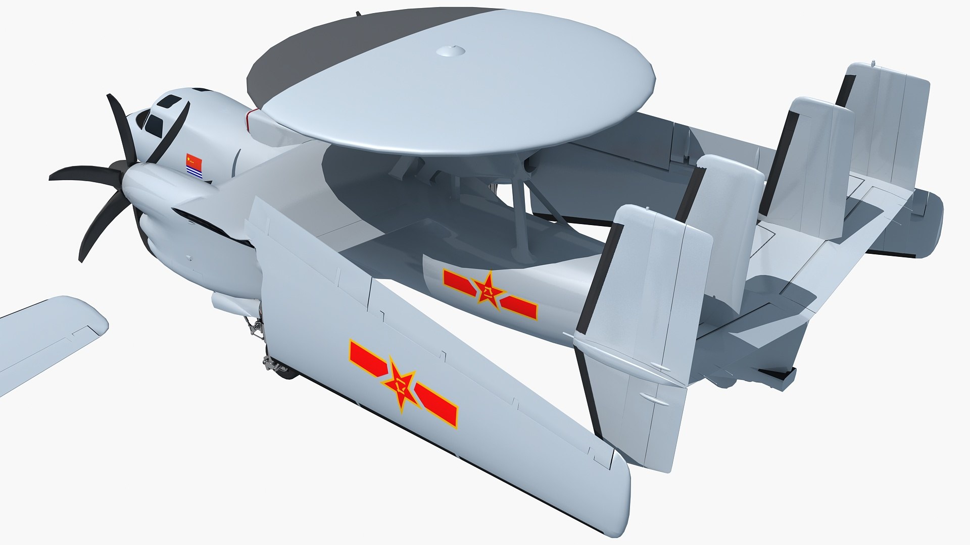 3D Model Chinese Air Force KJ600 - TurboSquid 2182409