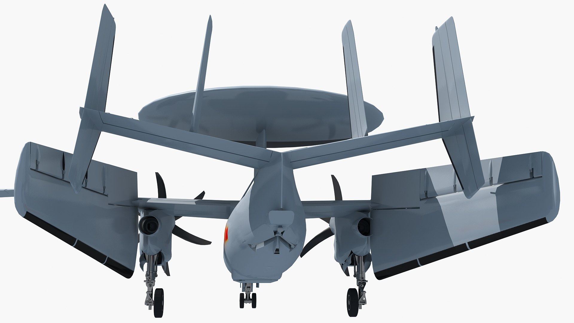 3D Model Chinese Air Force KJ600 - TurboSquid 2182409