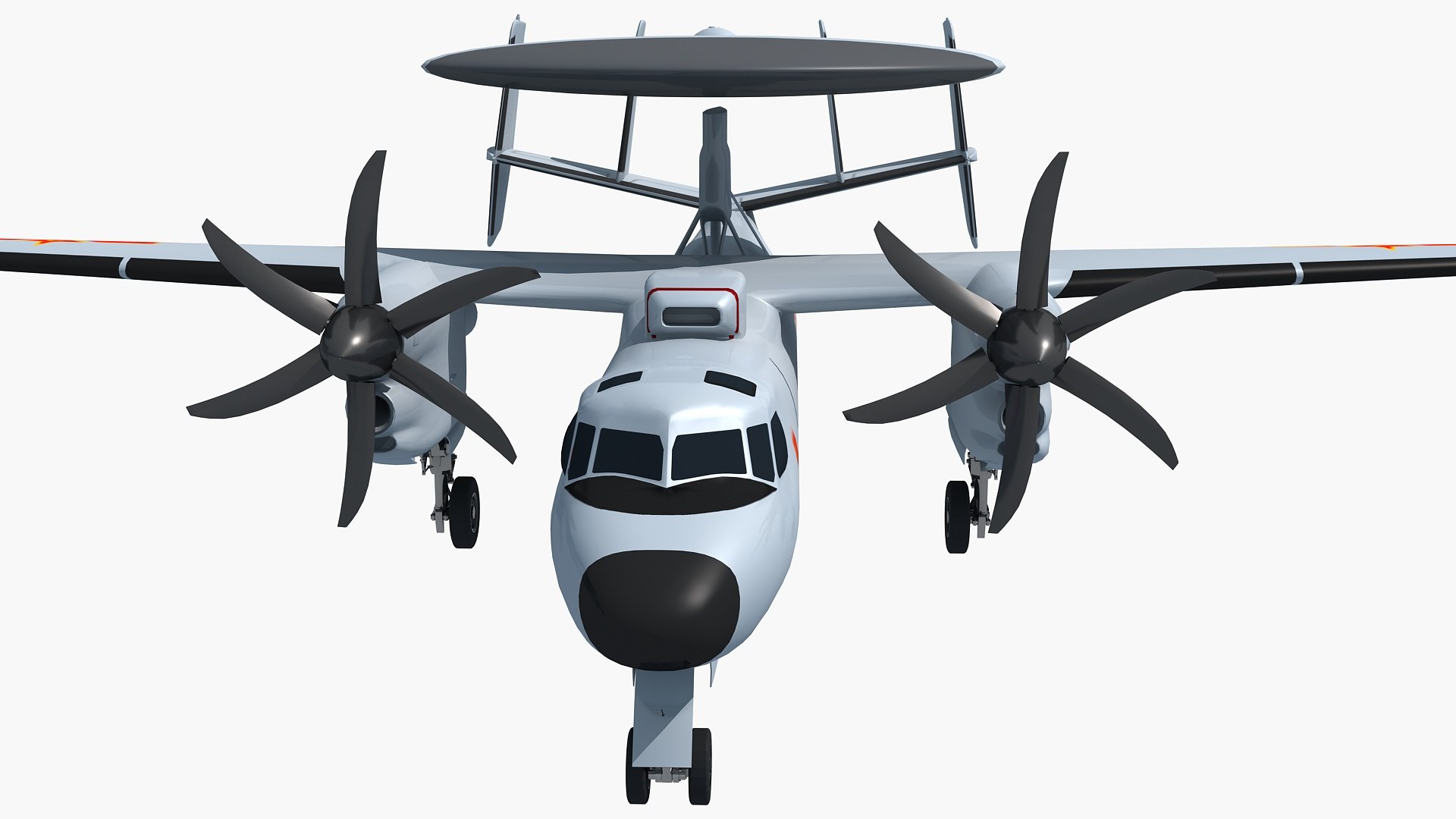 3D Model Chinese Air Force KJ600 - TurboSquid 2182409