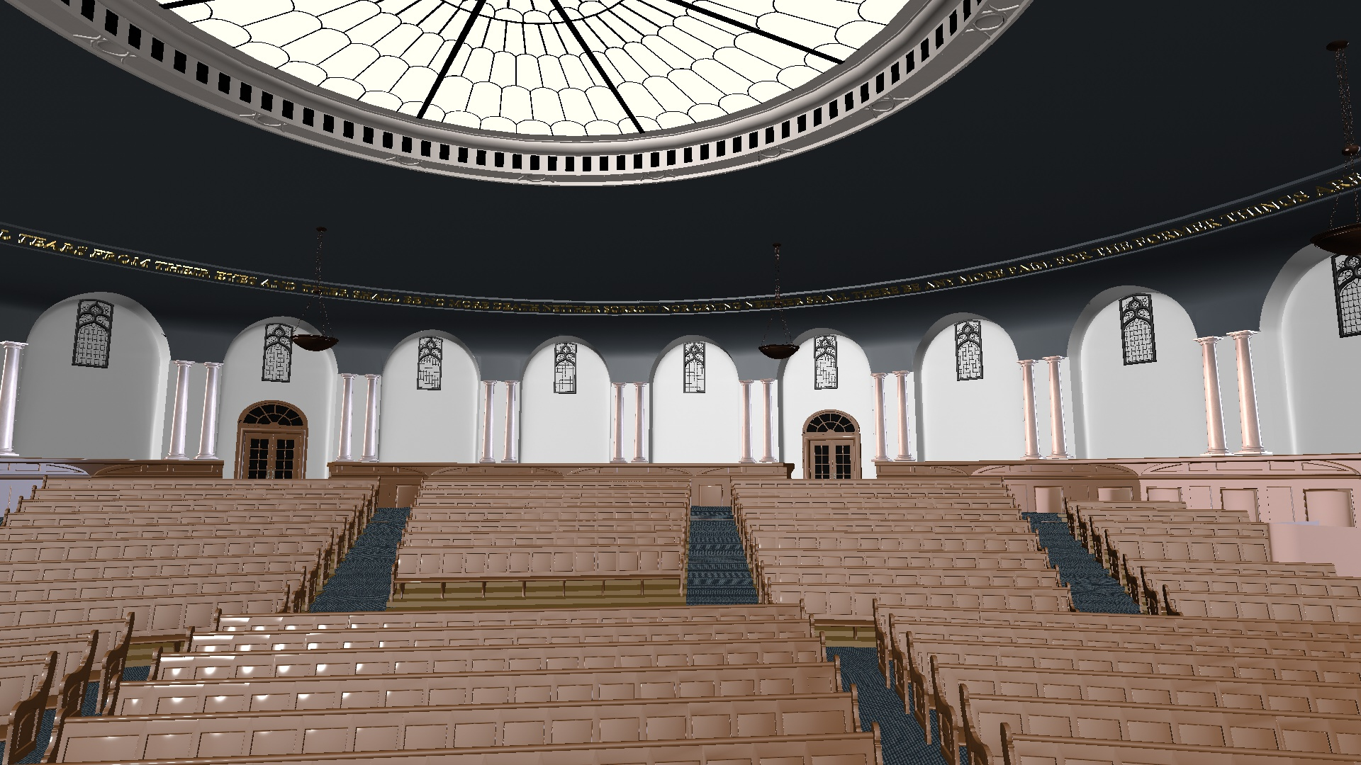 3D Emmanuel Center Foyer - TurboSquid 2098447