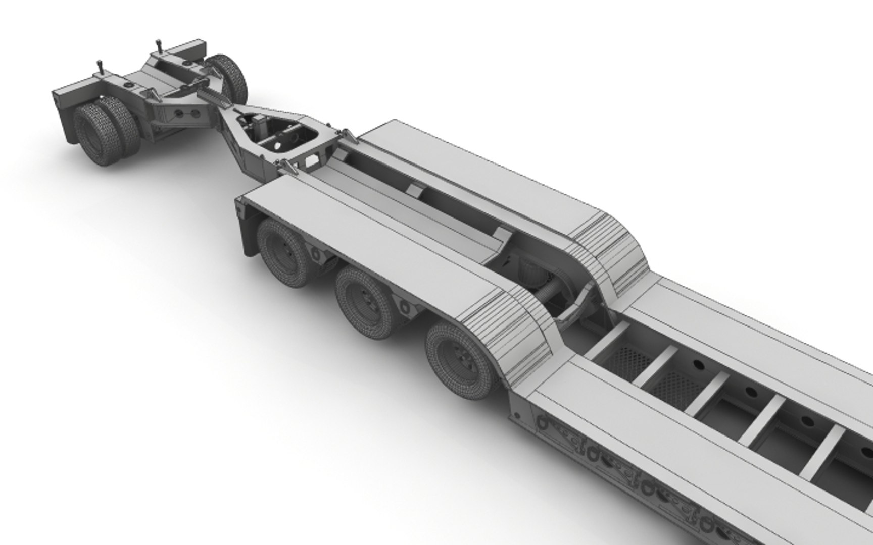 Fontaine Magnitude Lowboy Trailer Lwo