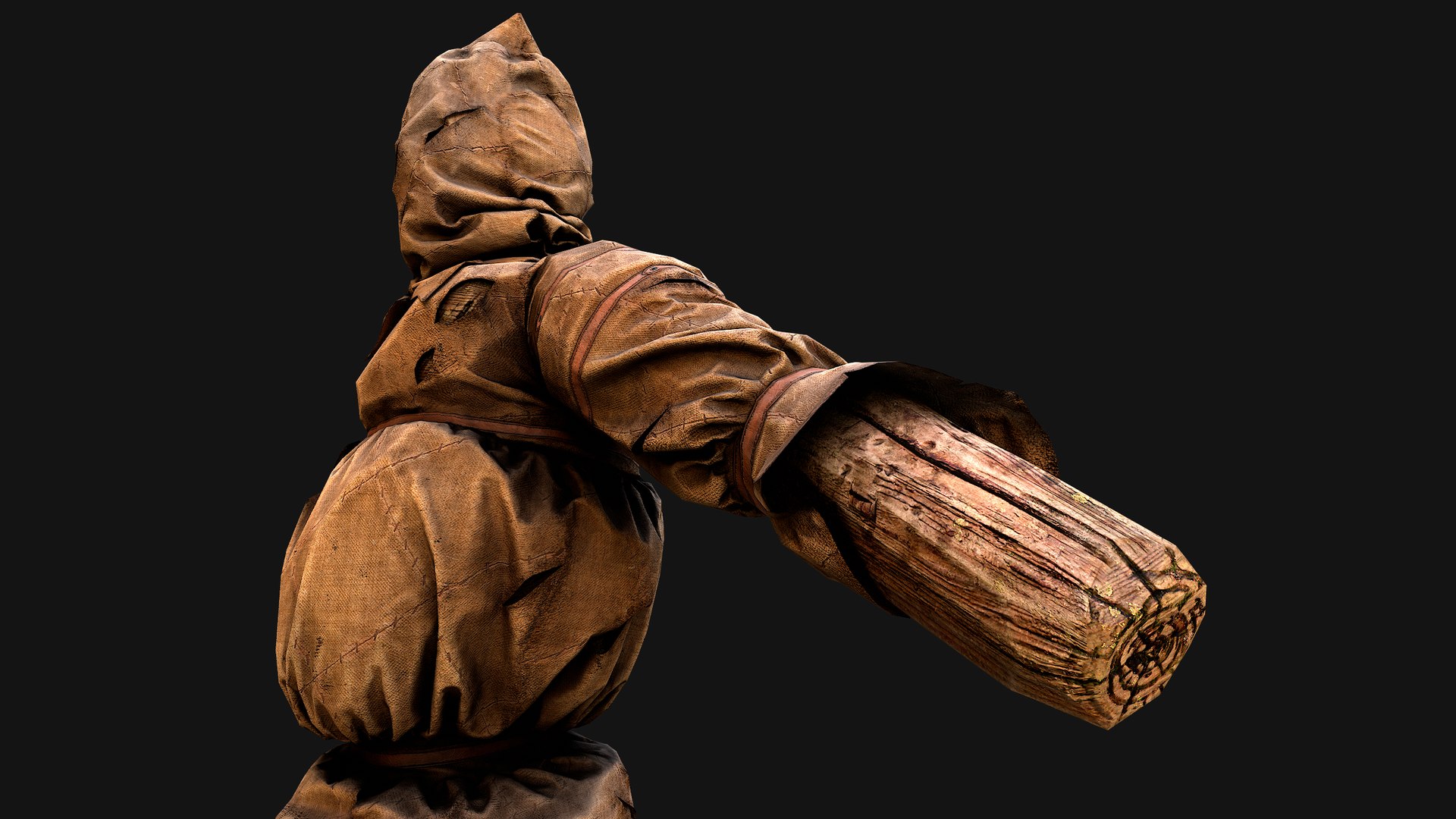 3D Wooden Dummy Medieval Training Camp Environment Model - TurboSquid ...