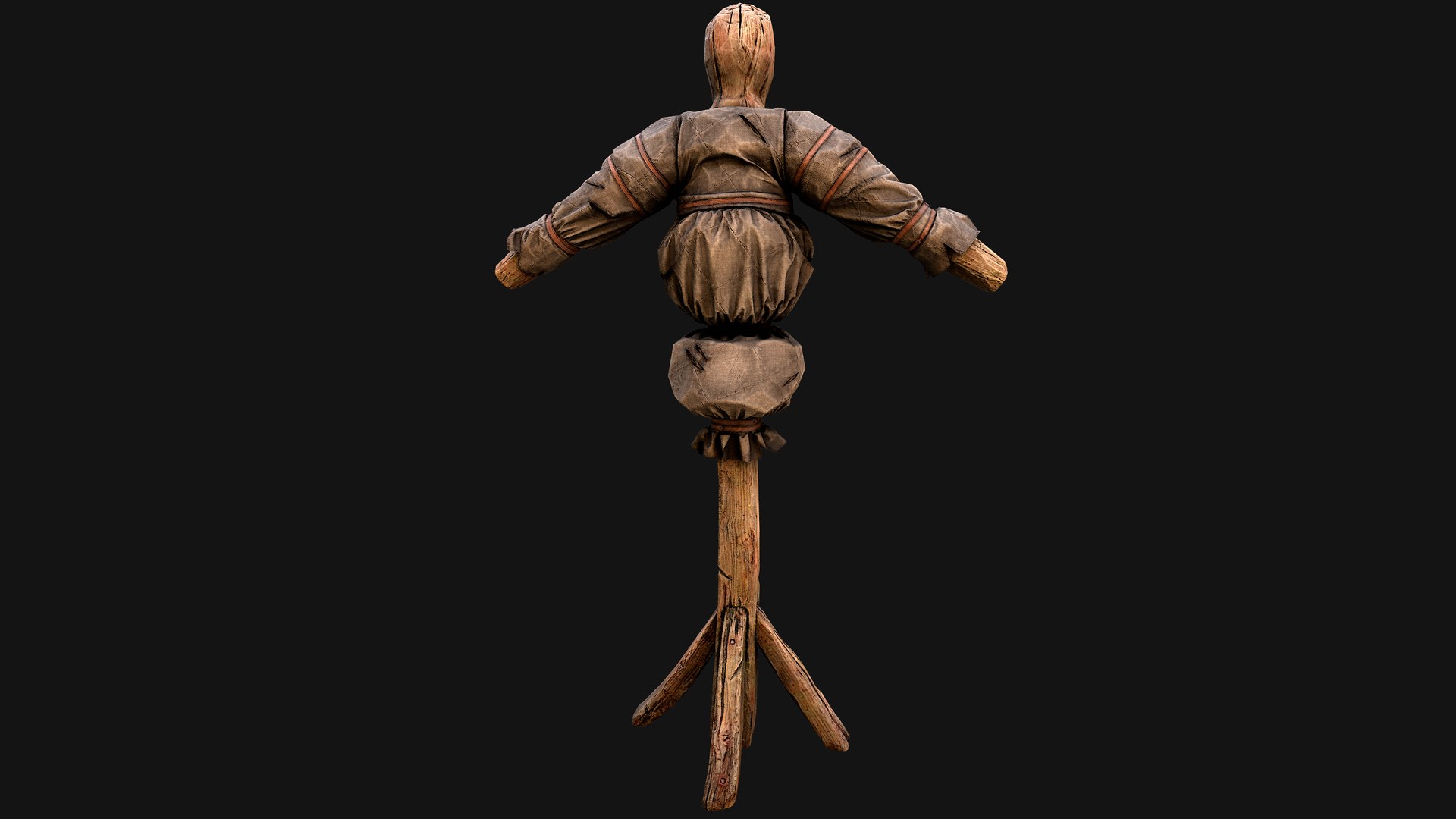 3D Wooden Dummy Medieval Training Camp Environment Model - TurboSquid ...