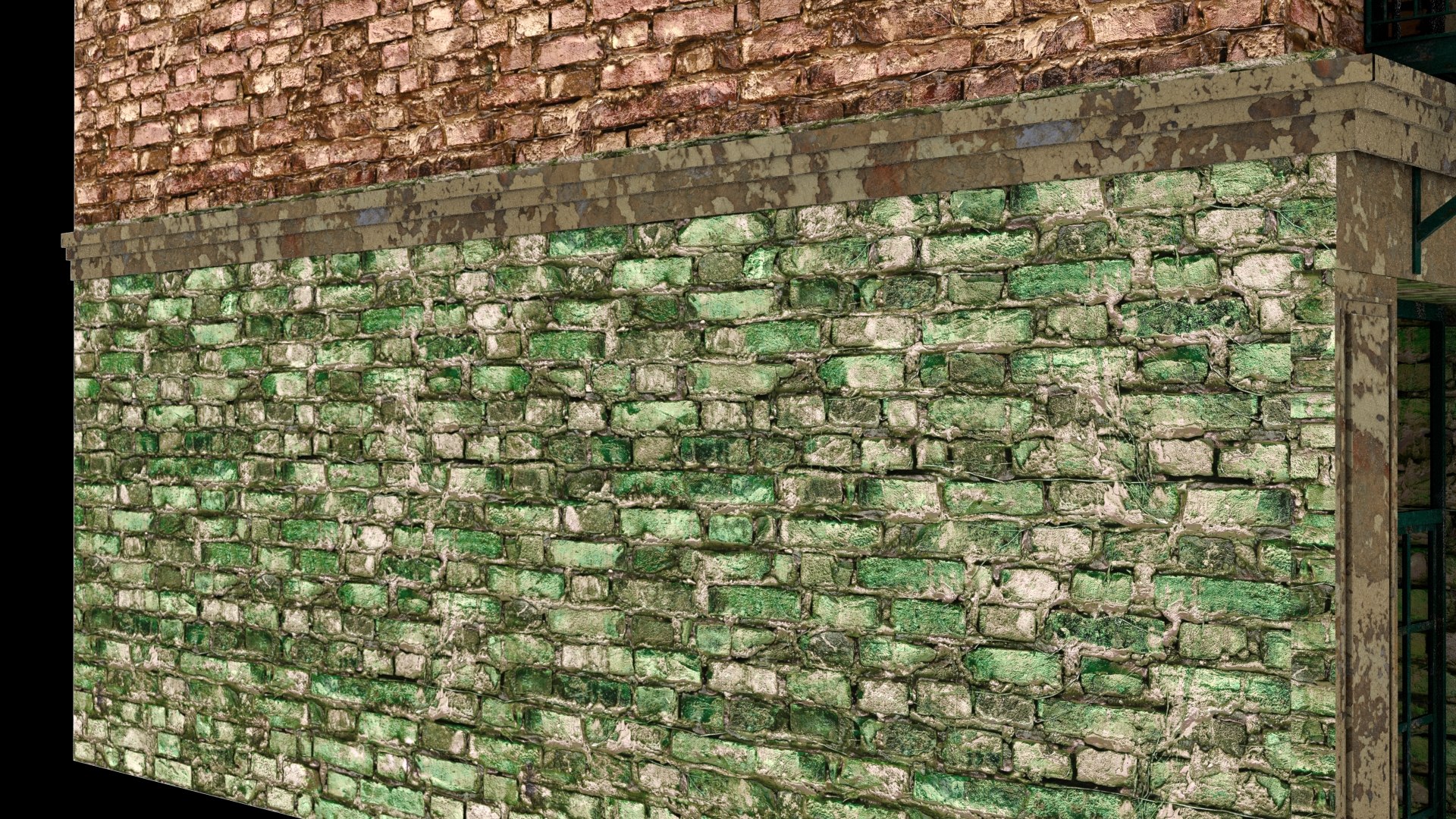 3D Detailed Old Building - TurboSquid 2062300