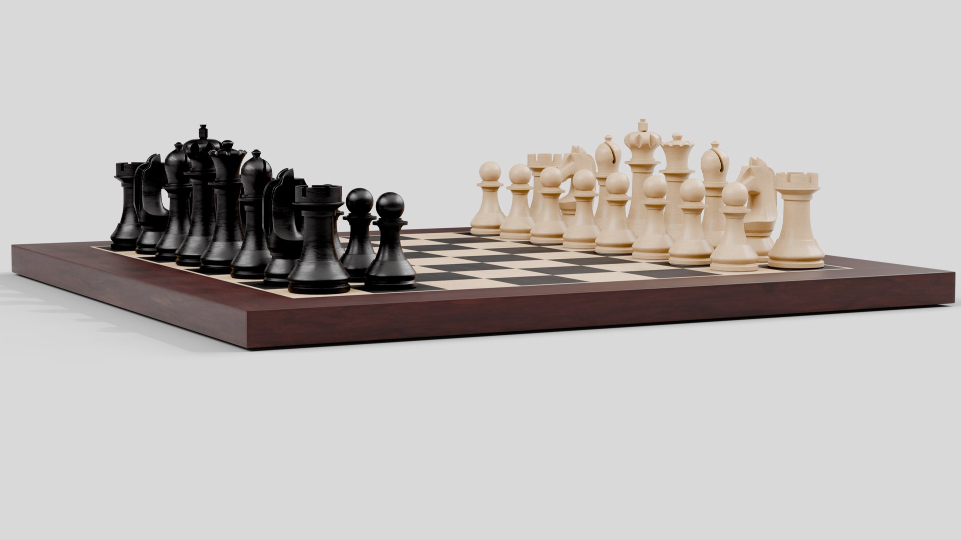 3D Chess Set - TurboSquid 2181091