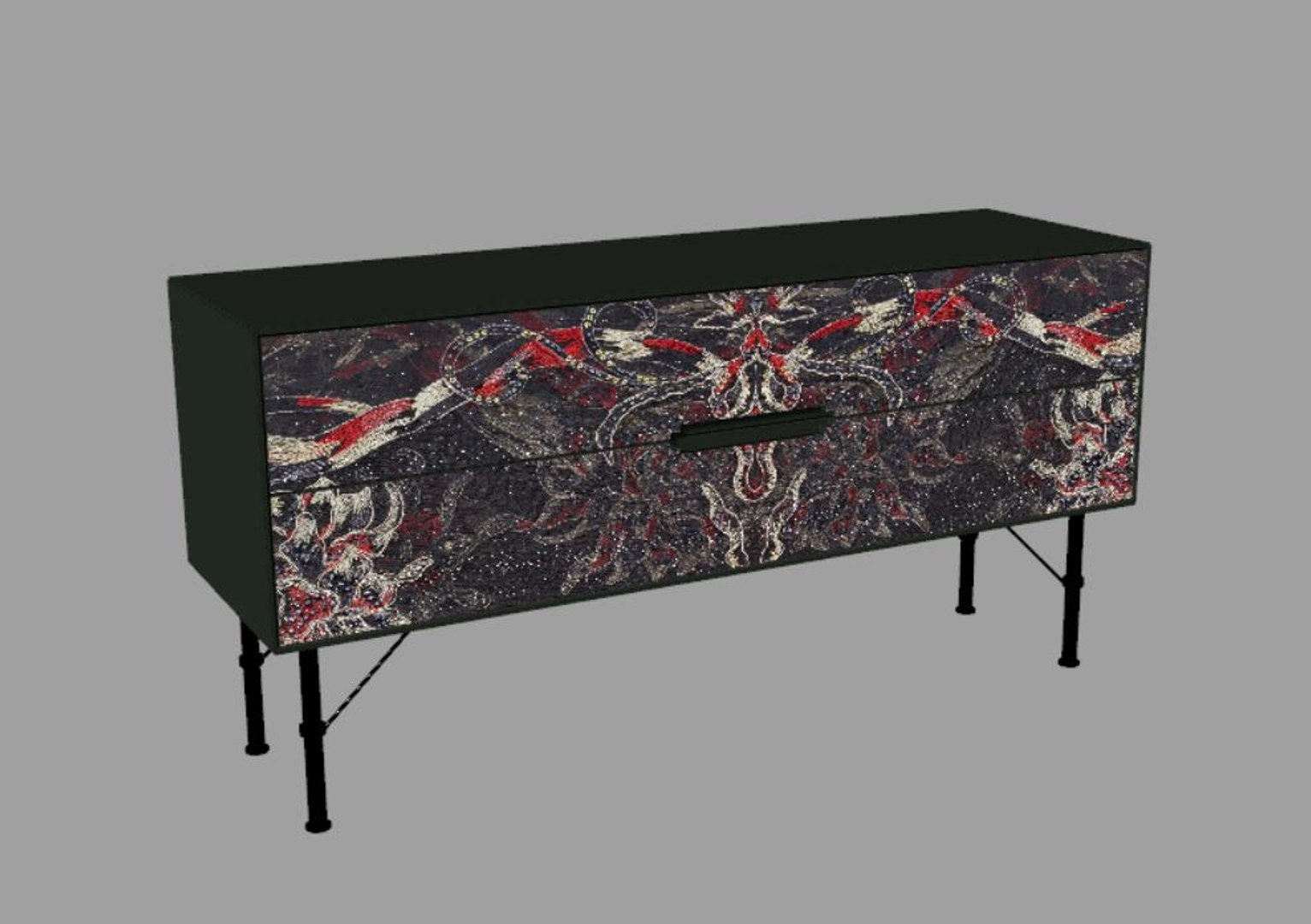 3D Model Icons Sideboard Mod 101 - TurboSquid 1223616