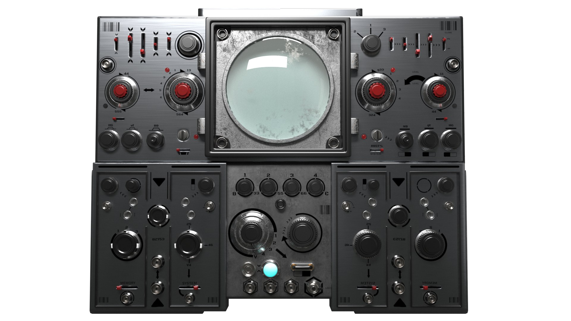 3D Control Panel Pack 1 Model - TurboSquid 1868913