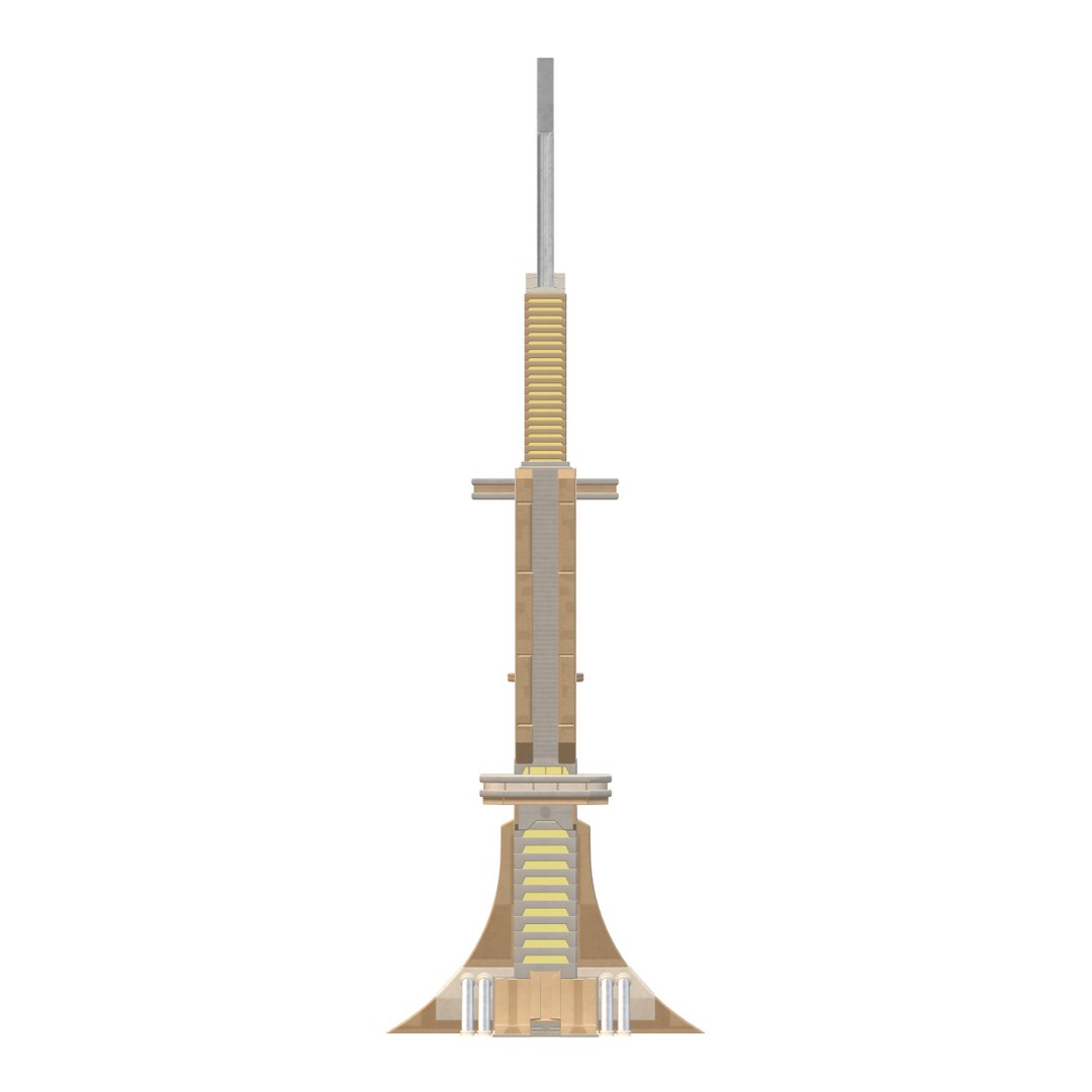 3D Tall Skyscraper Model - TurboSquid 2316495