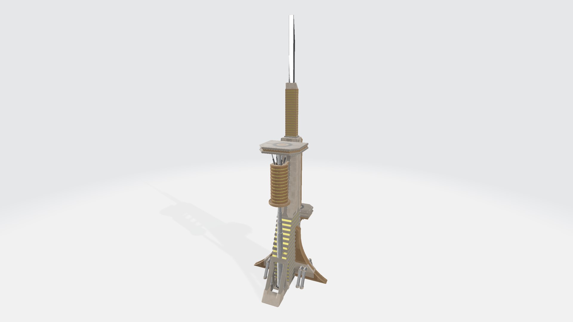 3D Tall Skyscraper Model - TurboSquid 2316495