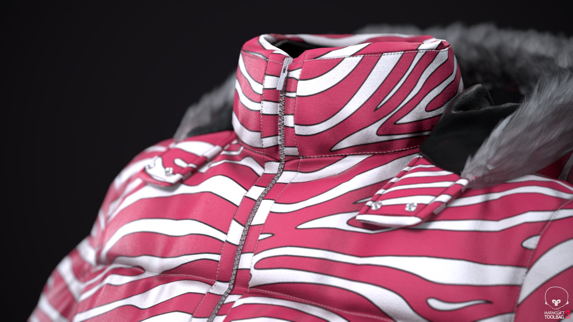 Winter Jacket 3D Model - TurboSquid 1787700
