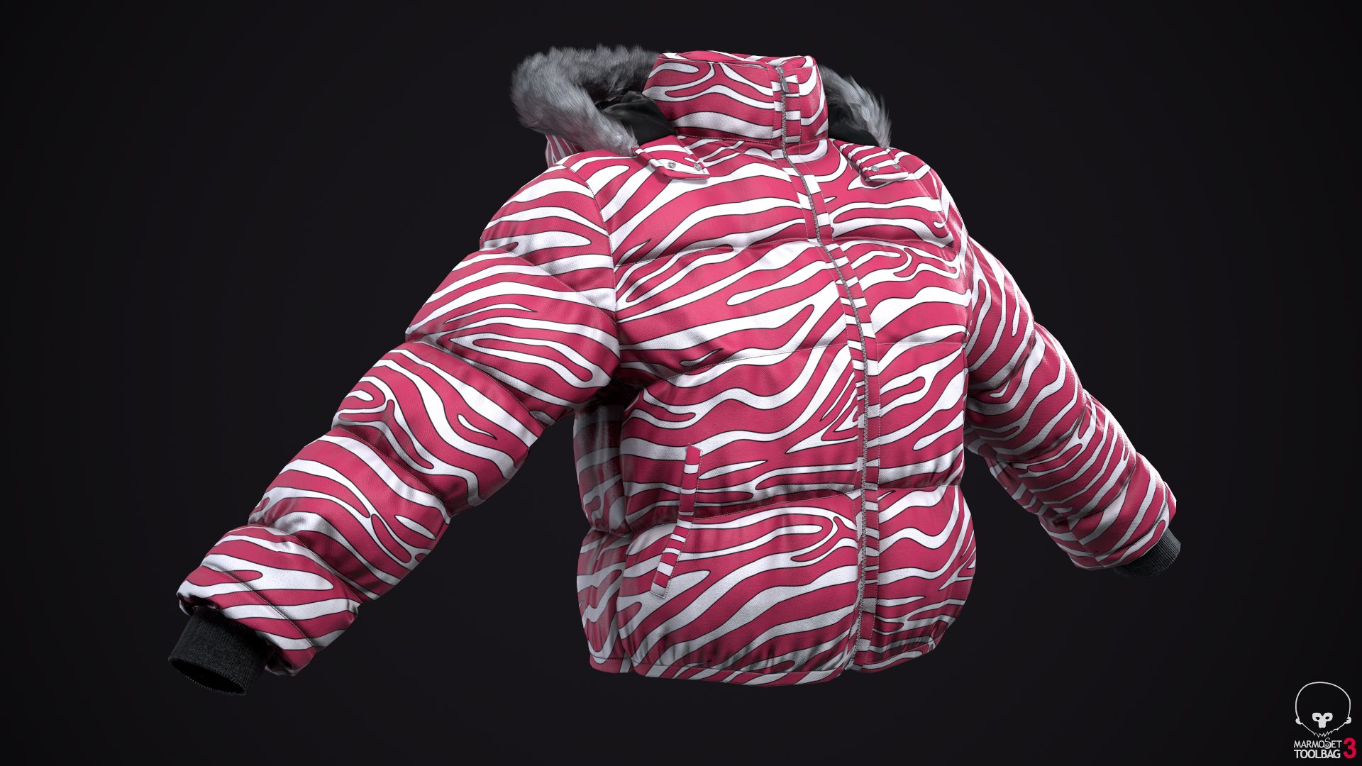 Winter Jacket 3D Model - TurboSquid 1787700