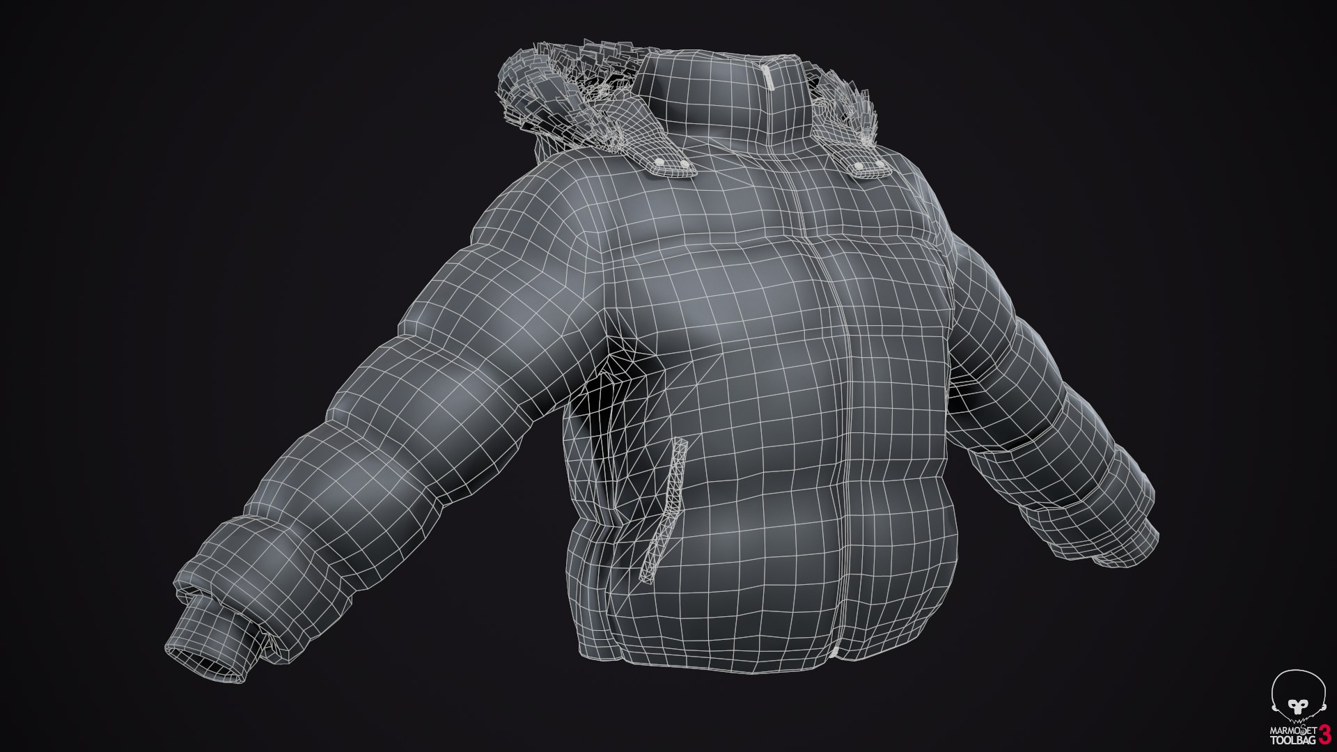 Winter Jacket 3D Model - TurboSquid 1787700