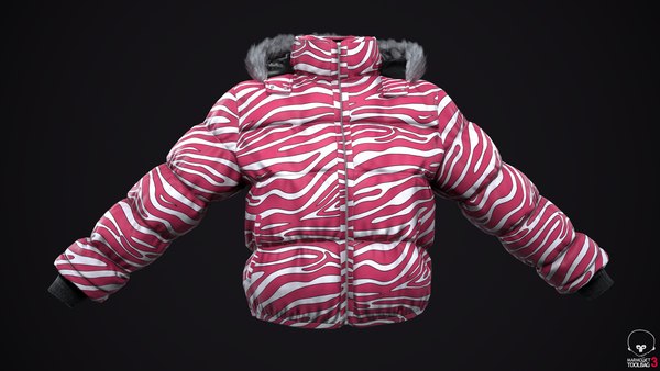 Winter jacket 3D model - TurboSquid 1787700
