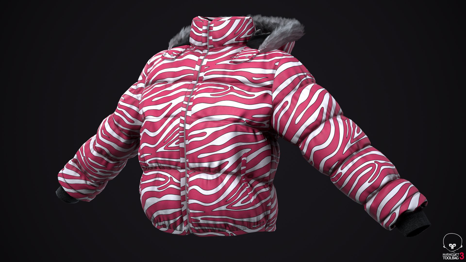 Winter Jacket 3D Model - TurboSquid 1787700