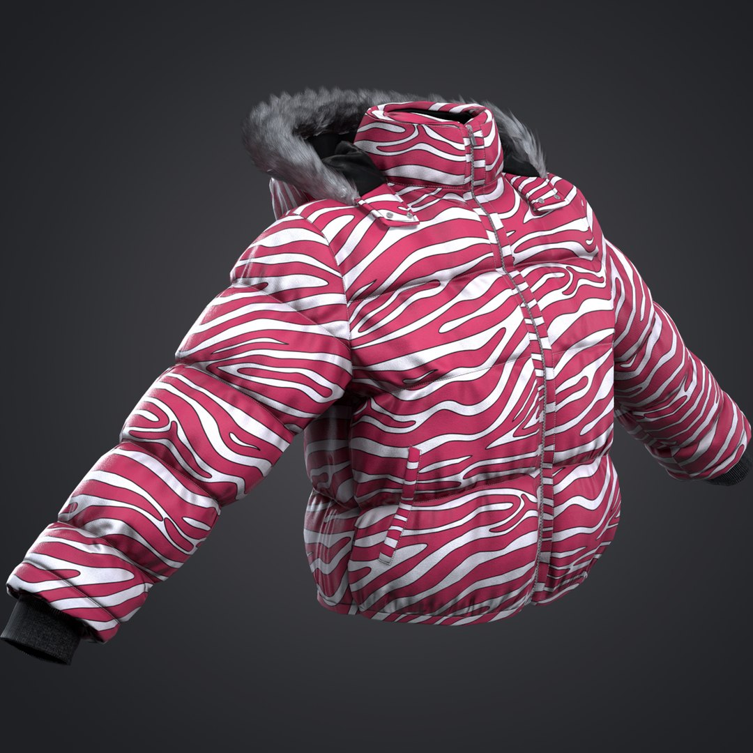 Winter jacket 3D model - TurboSquid 1787700