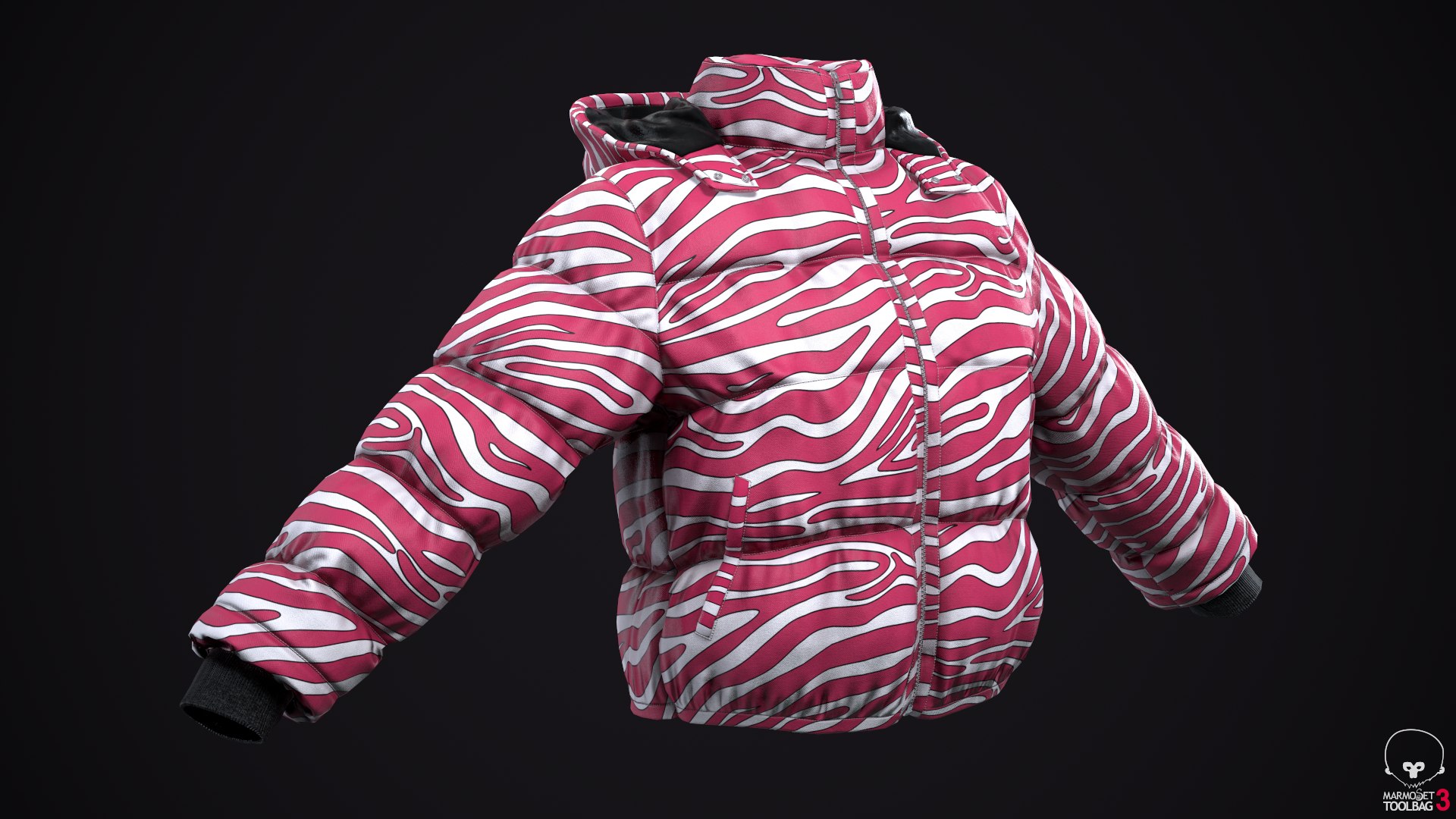 Winter Jacket 3D Model - TurboSquid 1787700