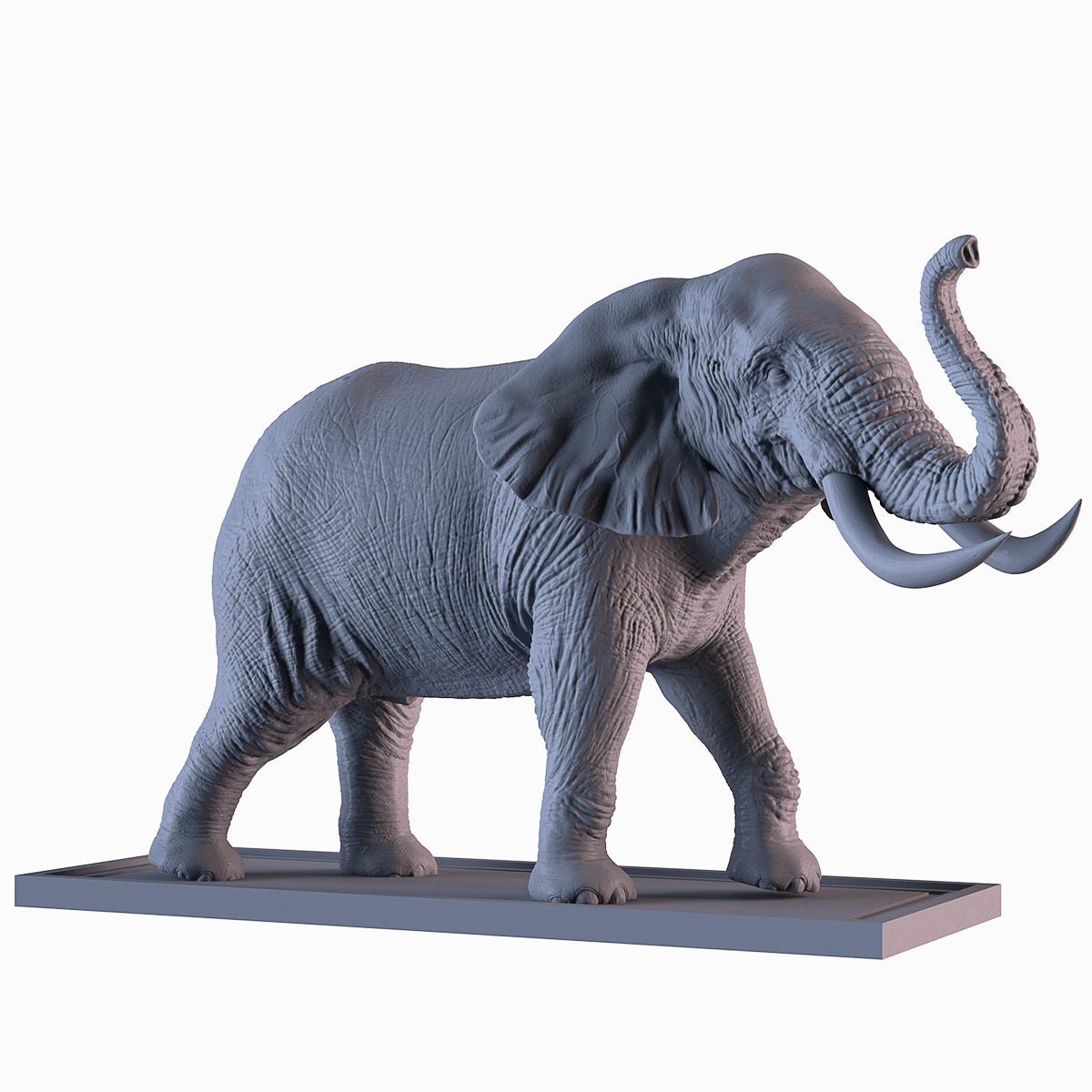 3D model elephant printing - TurboSquid 1478582