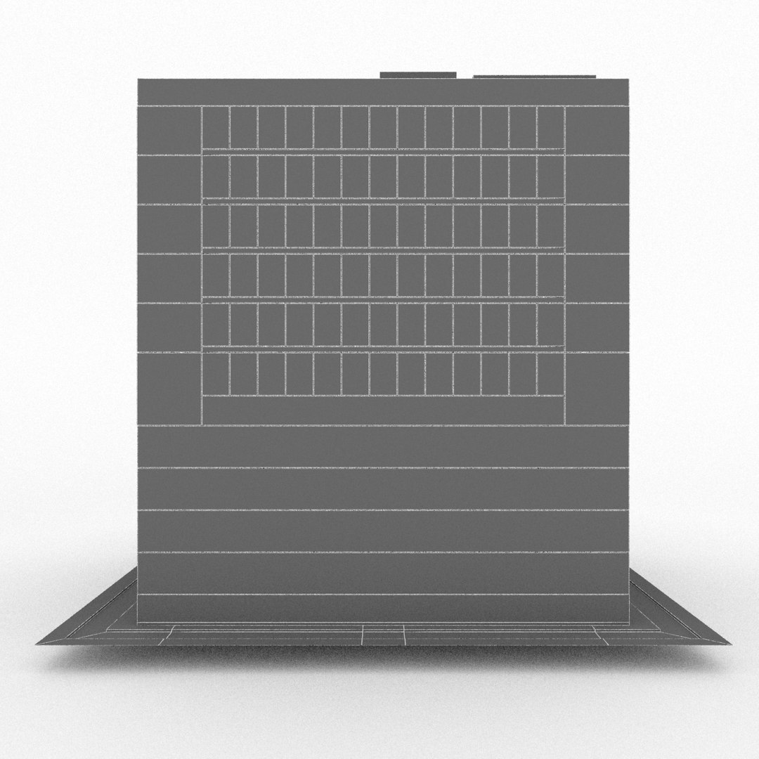 Office Build 30 3d Model