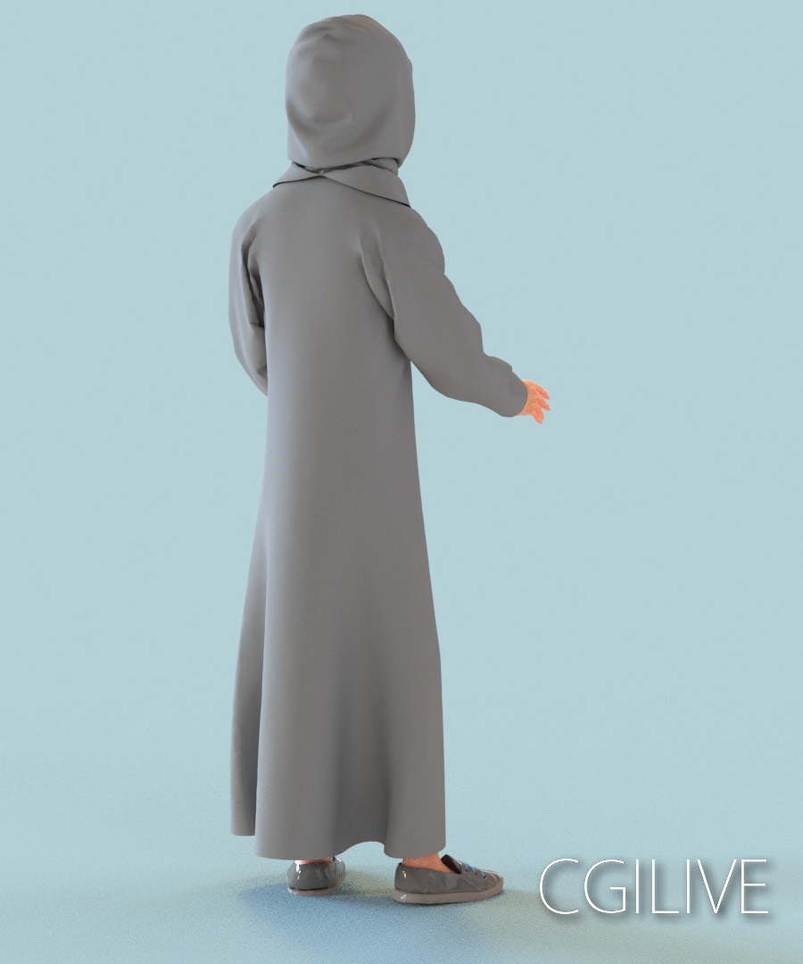 Characters arab people real 3D model - TurboSquid 1372072