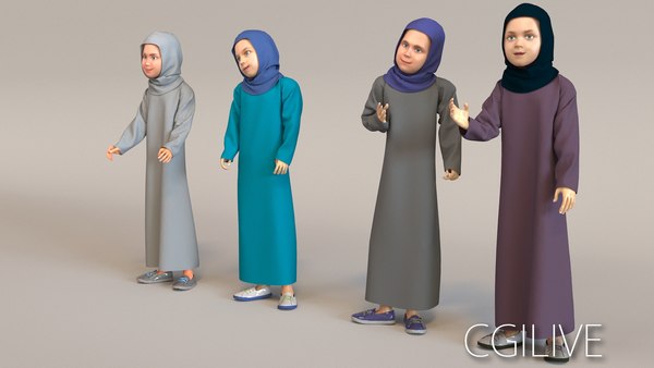 Characters arab people real 3D model - TurboSquid 1372072