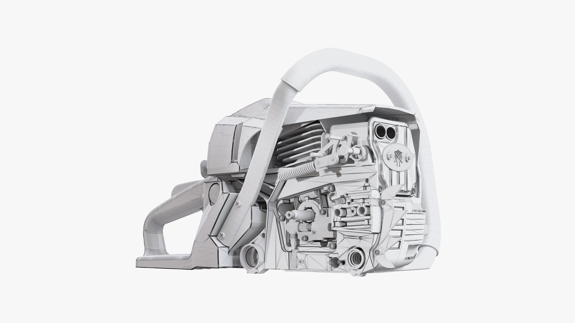 3D Model Chainsaw - TurboSquid 2218603