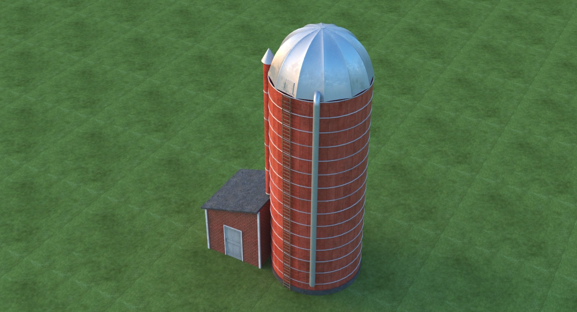 3D Model Farm Silo - TurboSquid 1333908