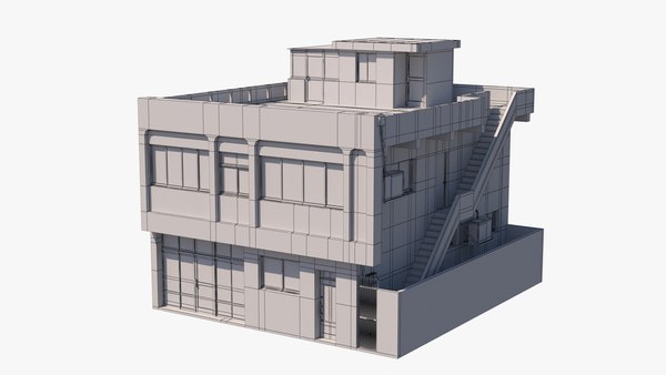 modelo 3d Edificio Mopko - TurboSquid 2173579