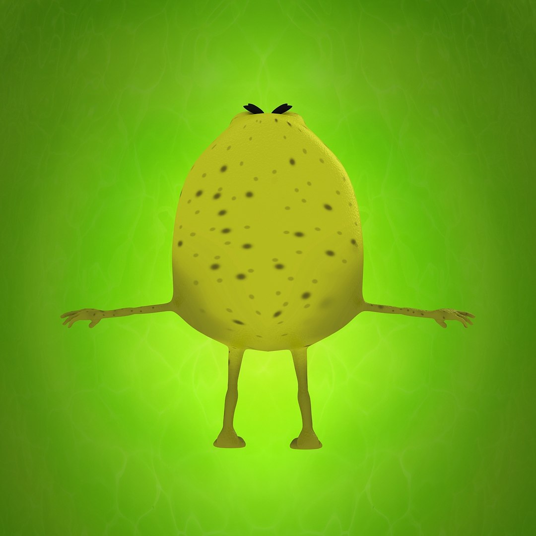 3d Model Bacteria Animation