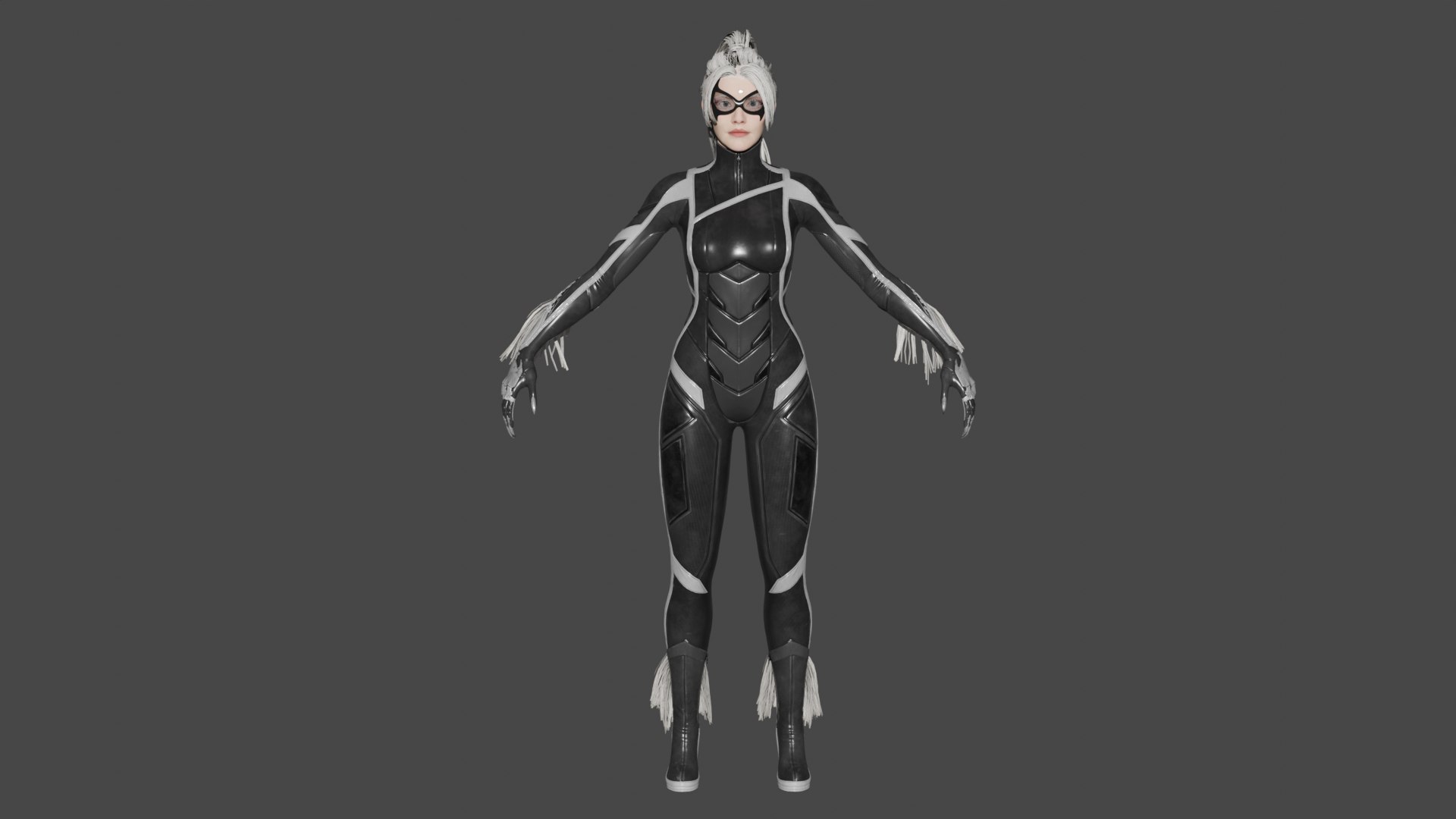 3D Model Black Cat - TurboSquid 2276225