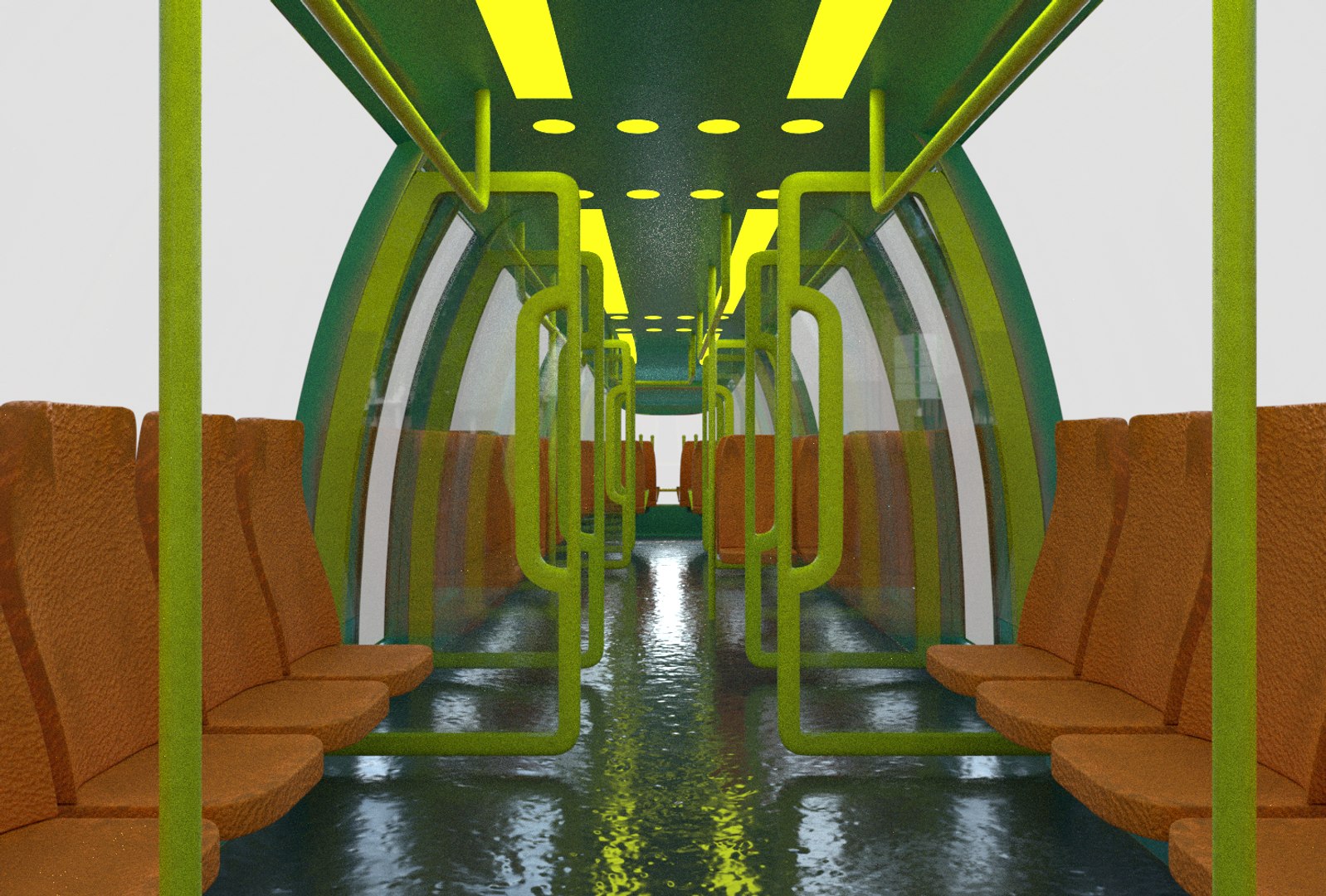 Subway Sci-fi Pbr 3D - TurboSquid 1334059
