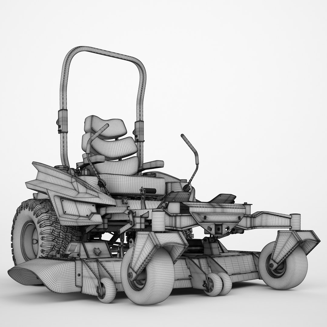 3D Riding Lawn Mowers 09 - TurboSquid 1920872