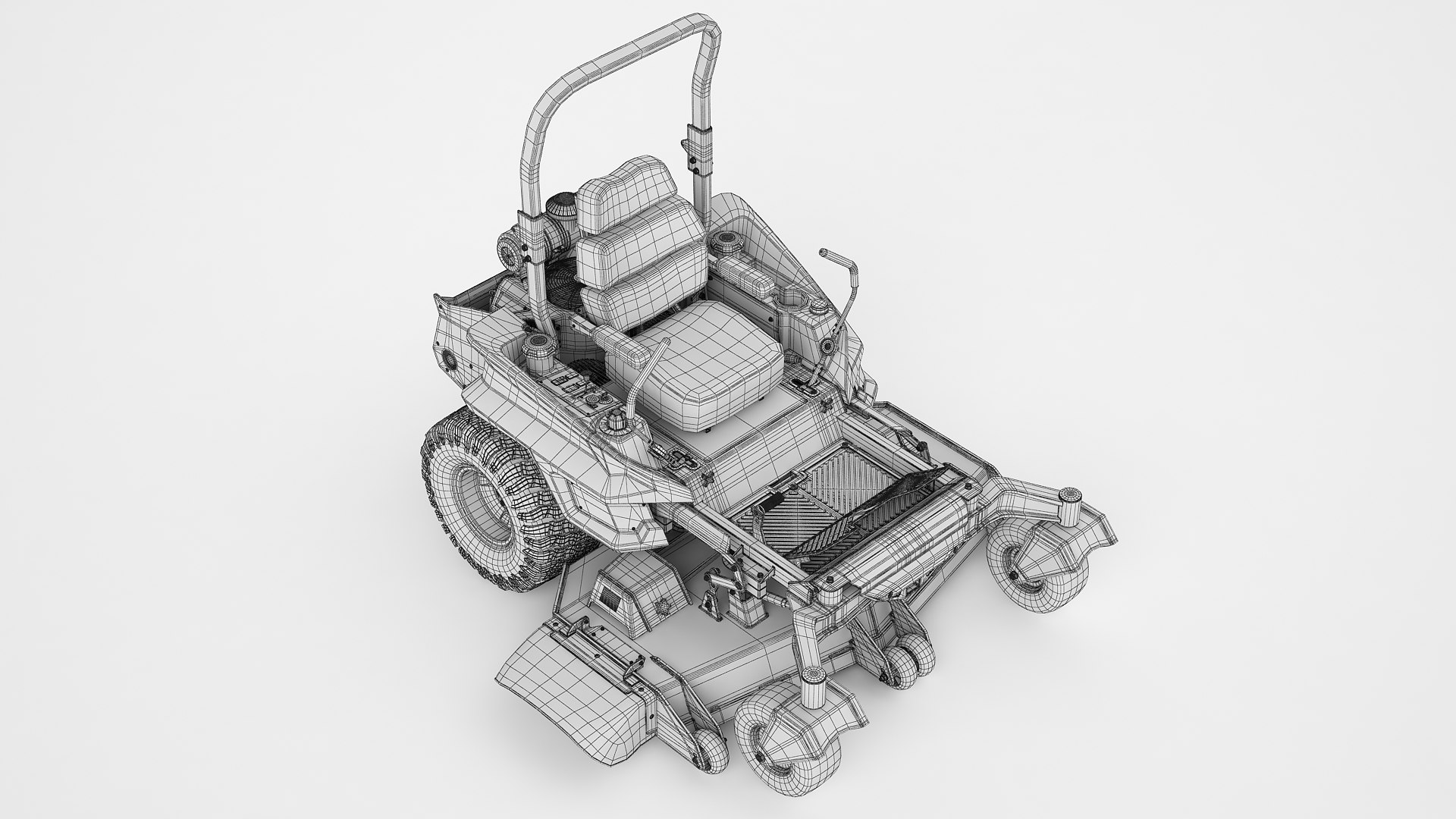 3D Riding Lawn Mowers 09 - TurboSquid 1920872