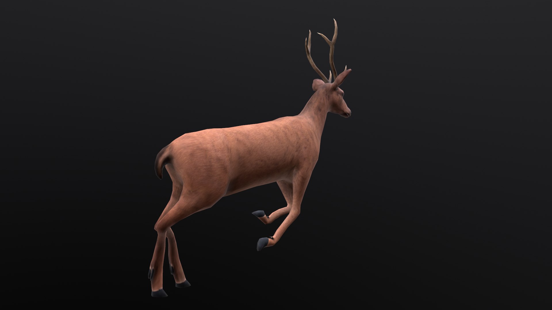 Animated Stag 3D - TurboSquid 2153080