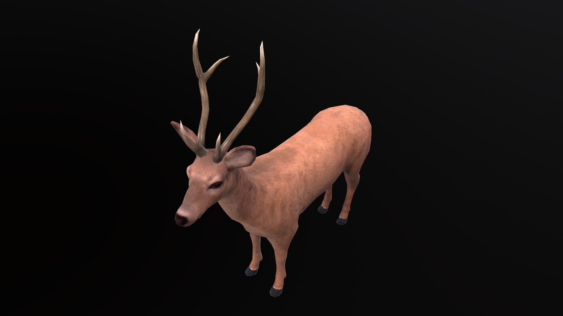 Animated Stag 3D - TurboSquid 2153080