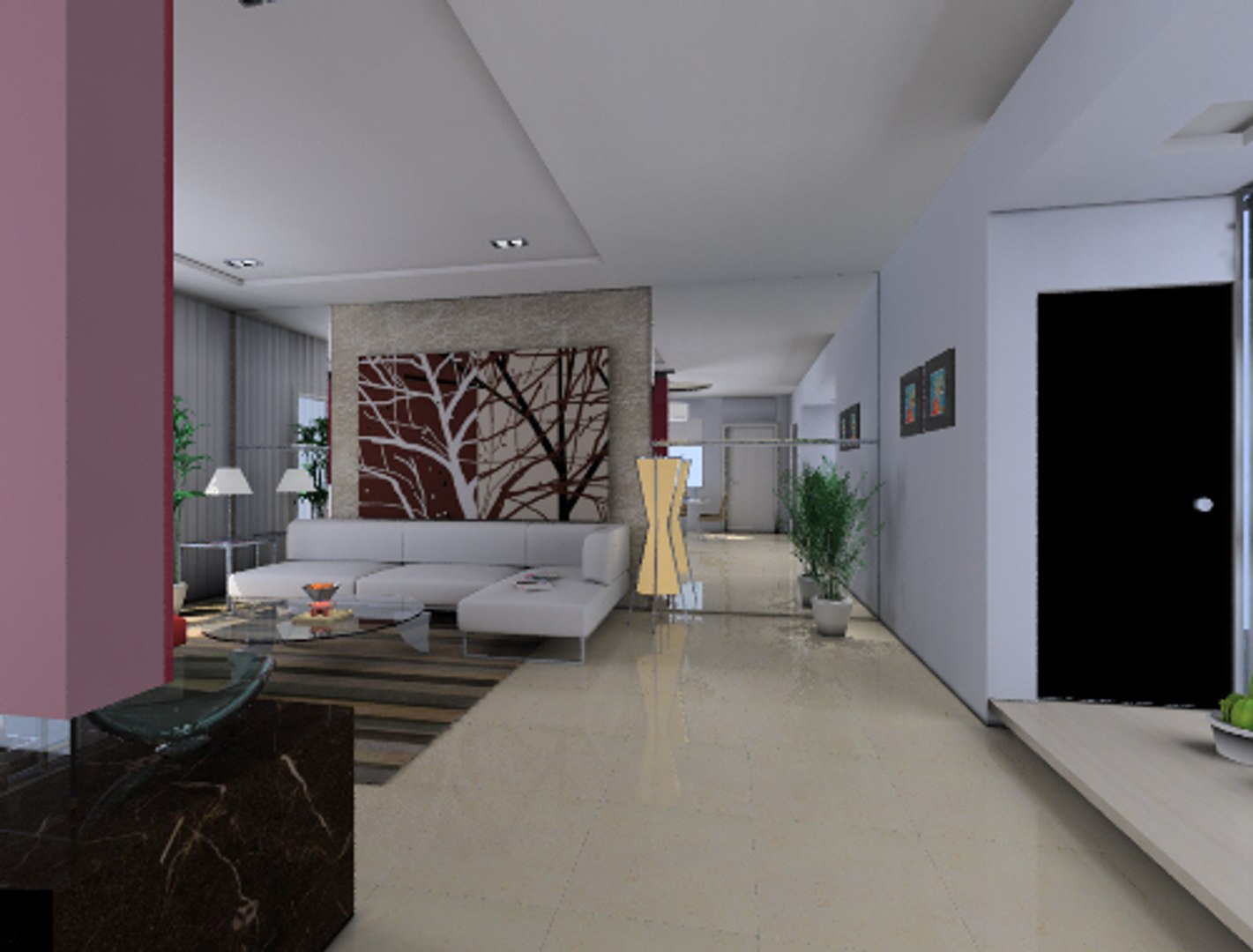 3d model interior design