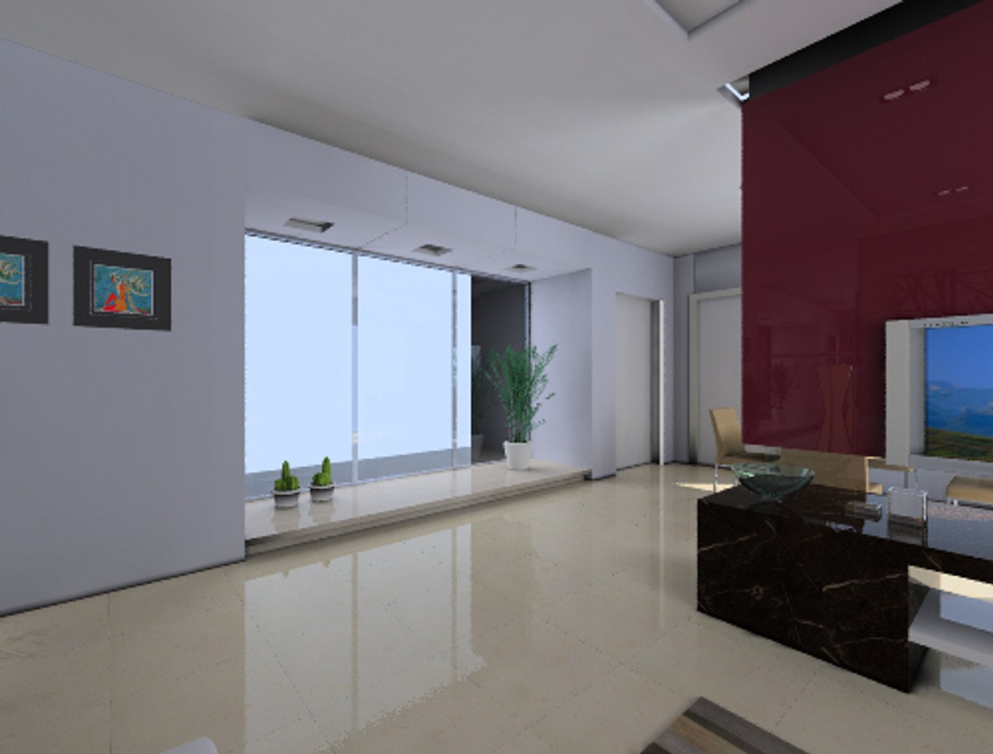 3d model interior design