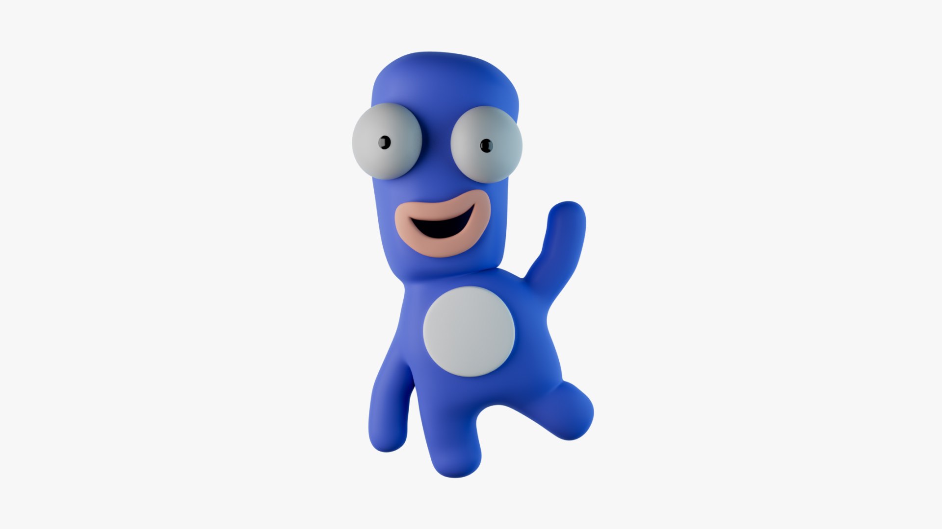 3D Model Dudu Rigged Cartoon Character - TurboSquid 2122519