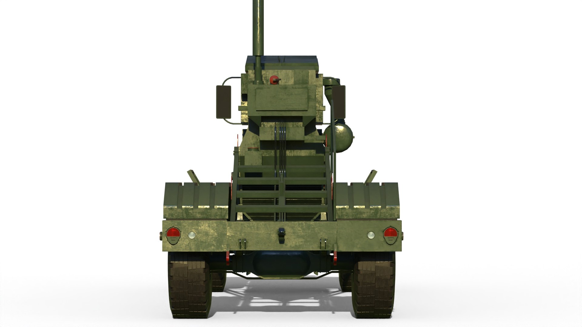 Husky Mine Detection Vehicle 3D Model - TurboSquid 2302025