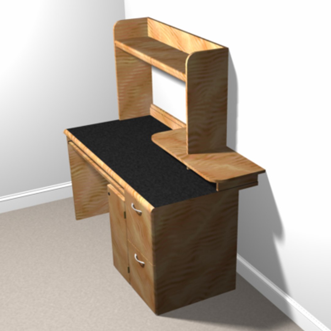 3d Model Computer Desk