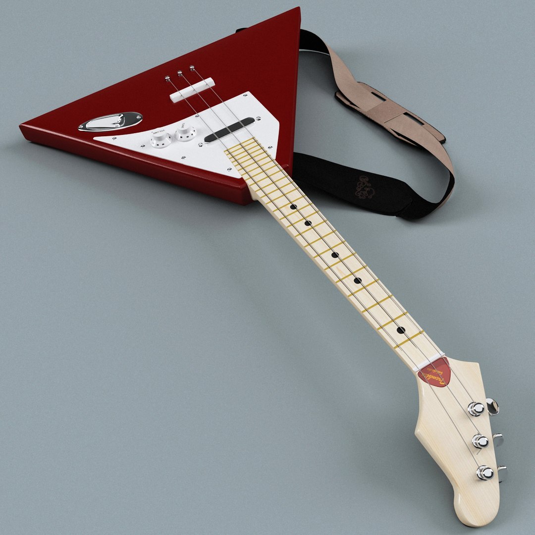 Electric Balalaika 3d Model