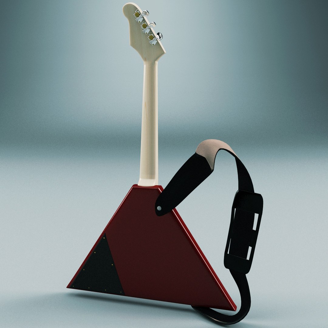 Electric Balalaika 3d Model