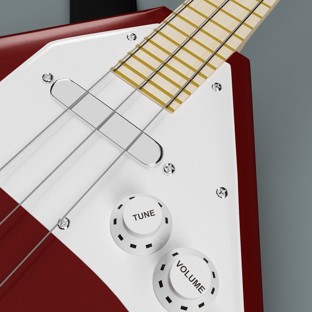 Electric Balalaika 3d Model