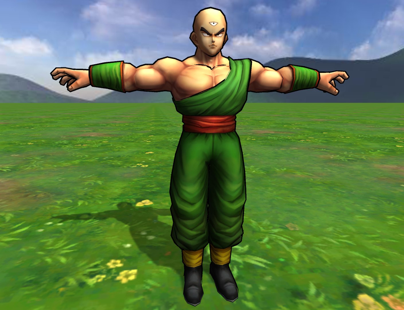 Tien Shinhan Dragon Ball 3D Model - TurboSquid 1299657