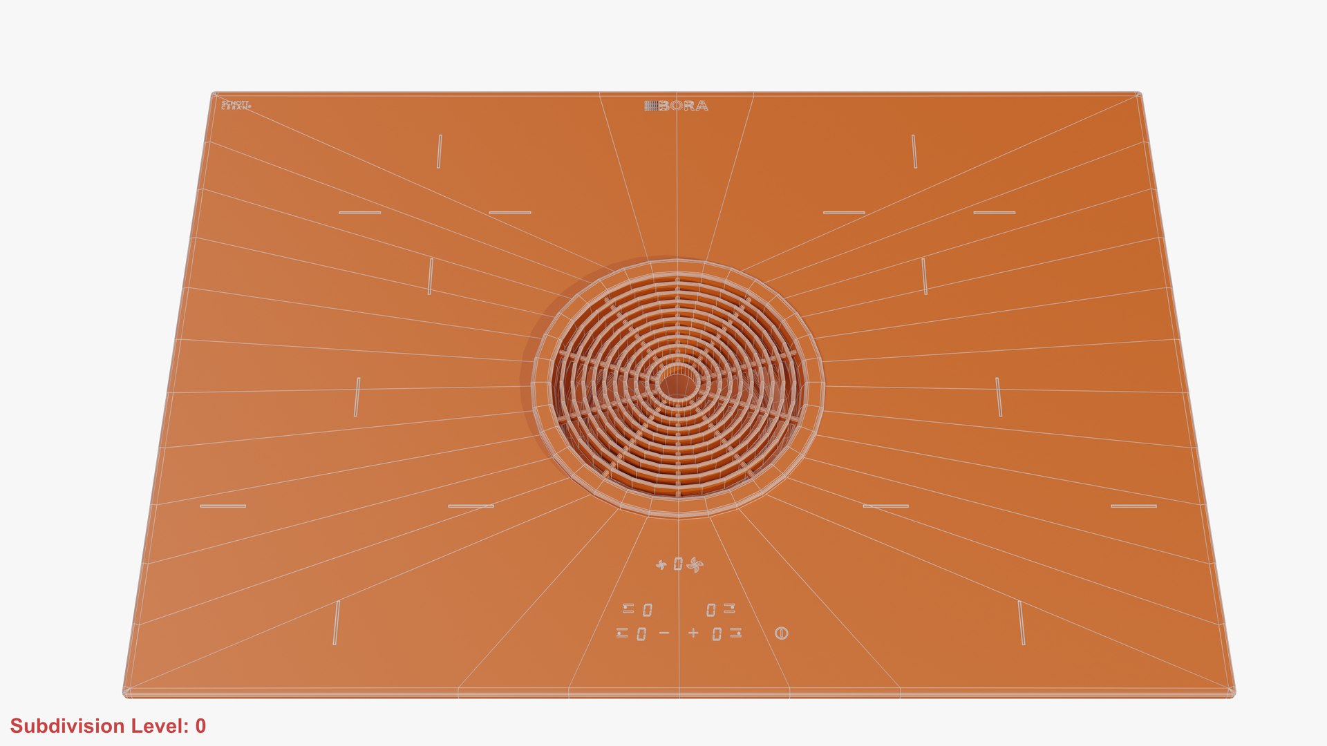 Bora Basic Hyper Cooktop 3D - TurboSquid 2061632