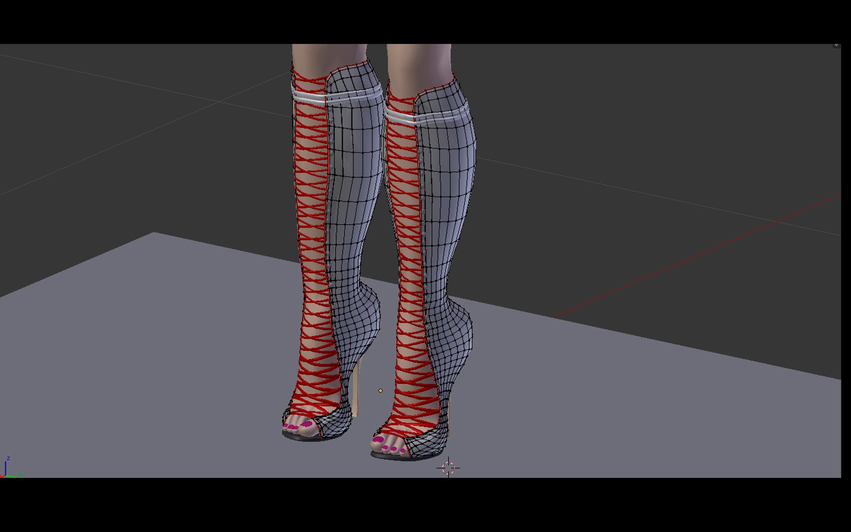 Boot Strap 3d Model