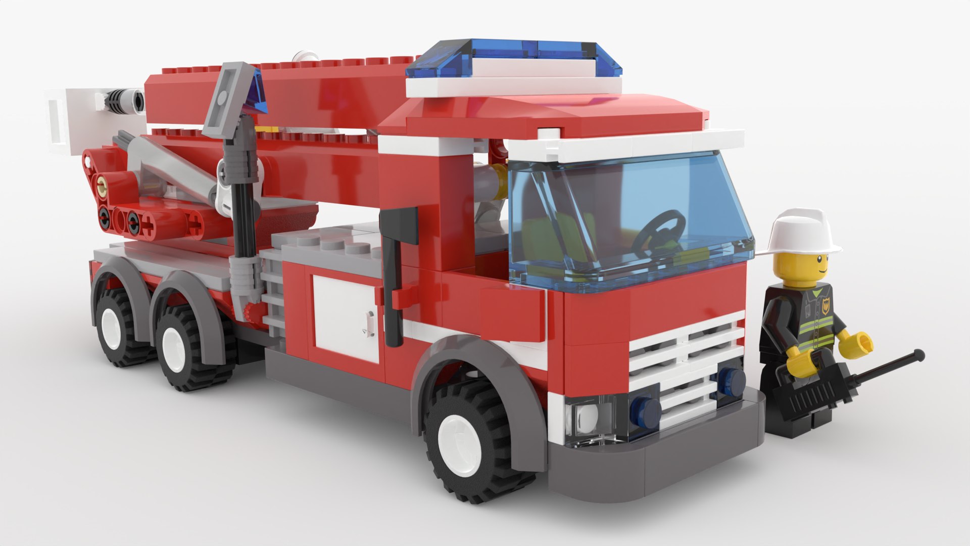 3D Lego Firefighting Vehicles - TurboSquid 2064521