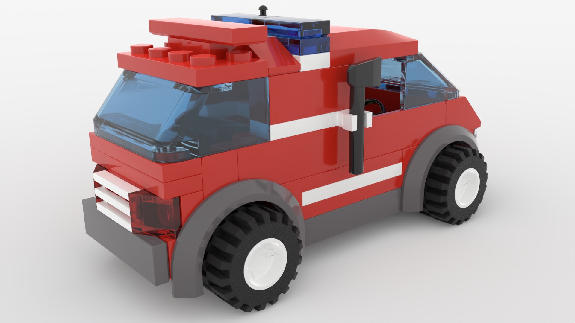 3D Lego Firefighting Vehicles - TurboSquid 2064521