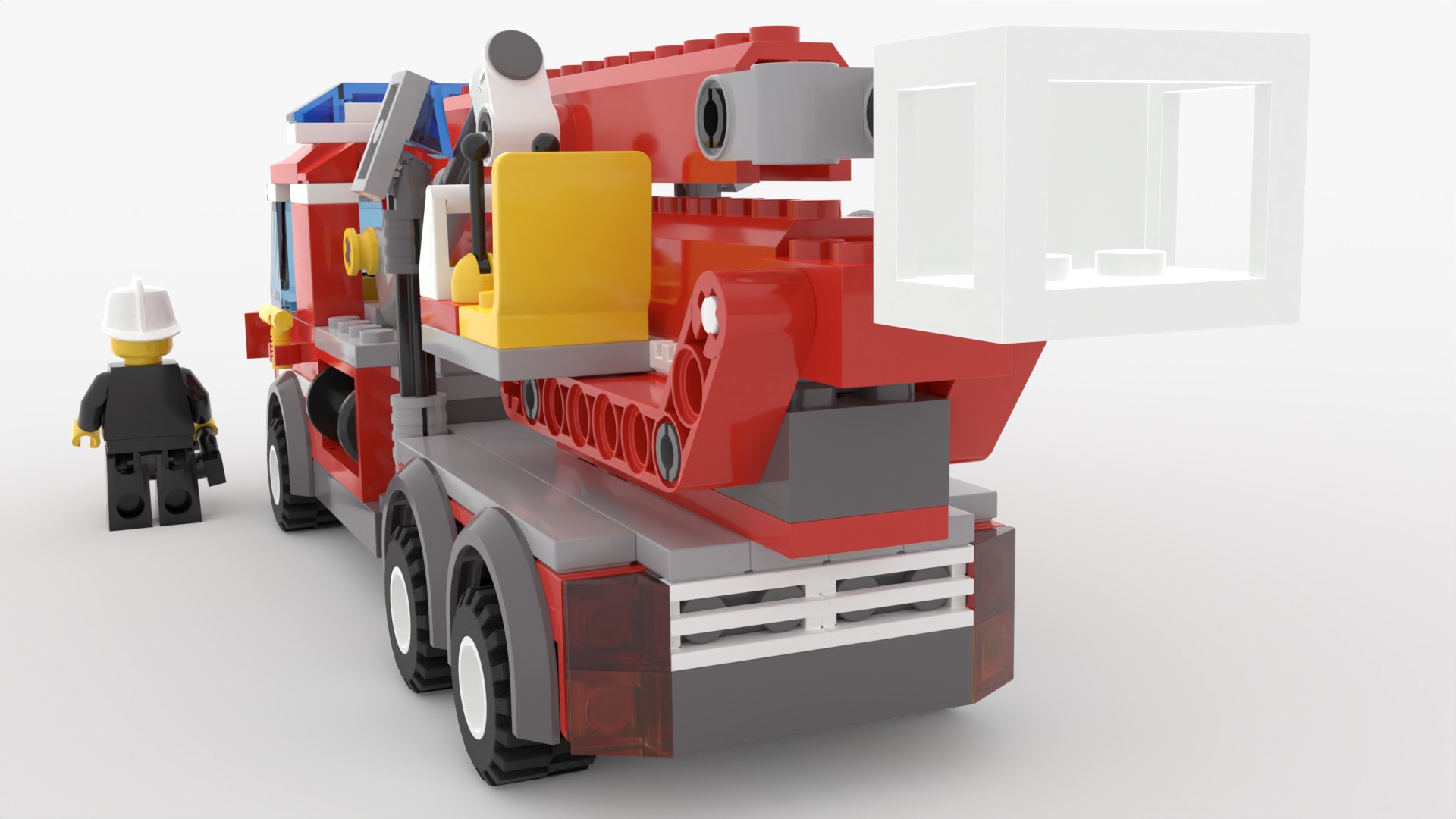 3D Lego Firefighting Vehicles - TurboSquid 2064521