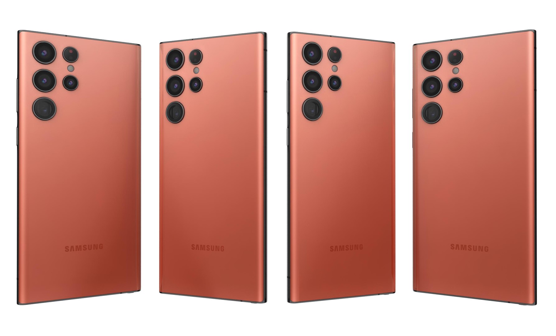 3D Samsung Galaxy S22 Ultra Red - TurboSquid 1880319